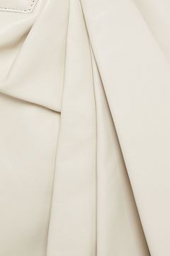 ISABEL MARANT Fanelia asymmetric leather midi wrap dress | THE OUTNET