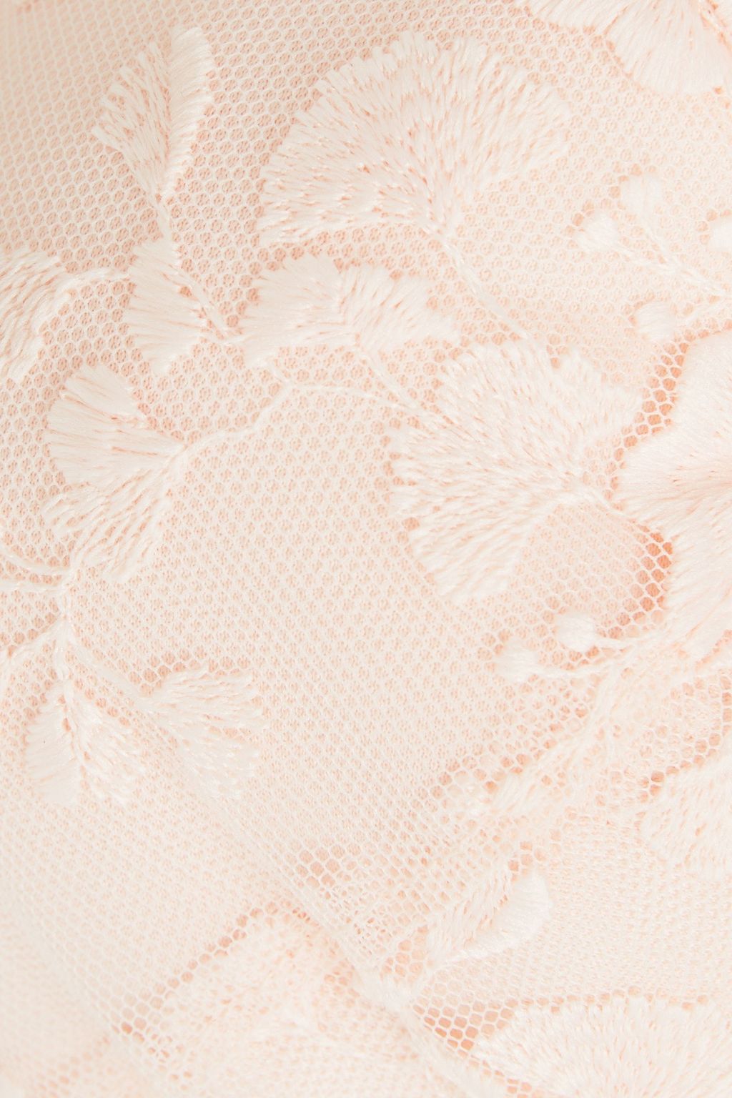 Simone PÉrÈle Embroidered Stretch Tulle Push Up Bra The Outnet