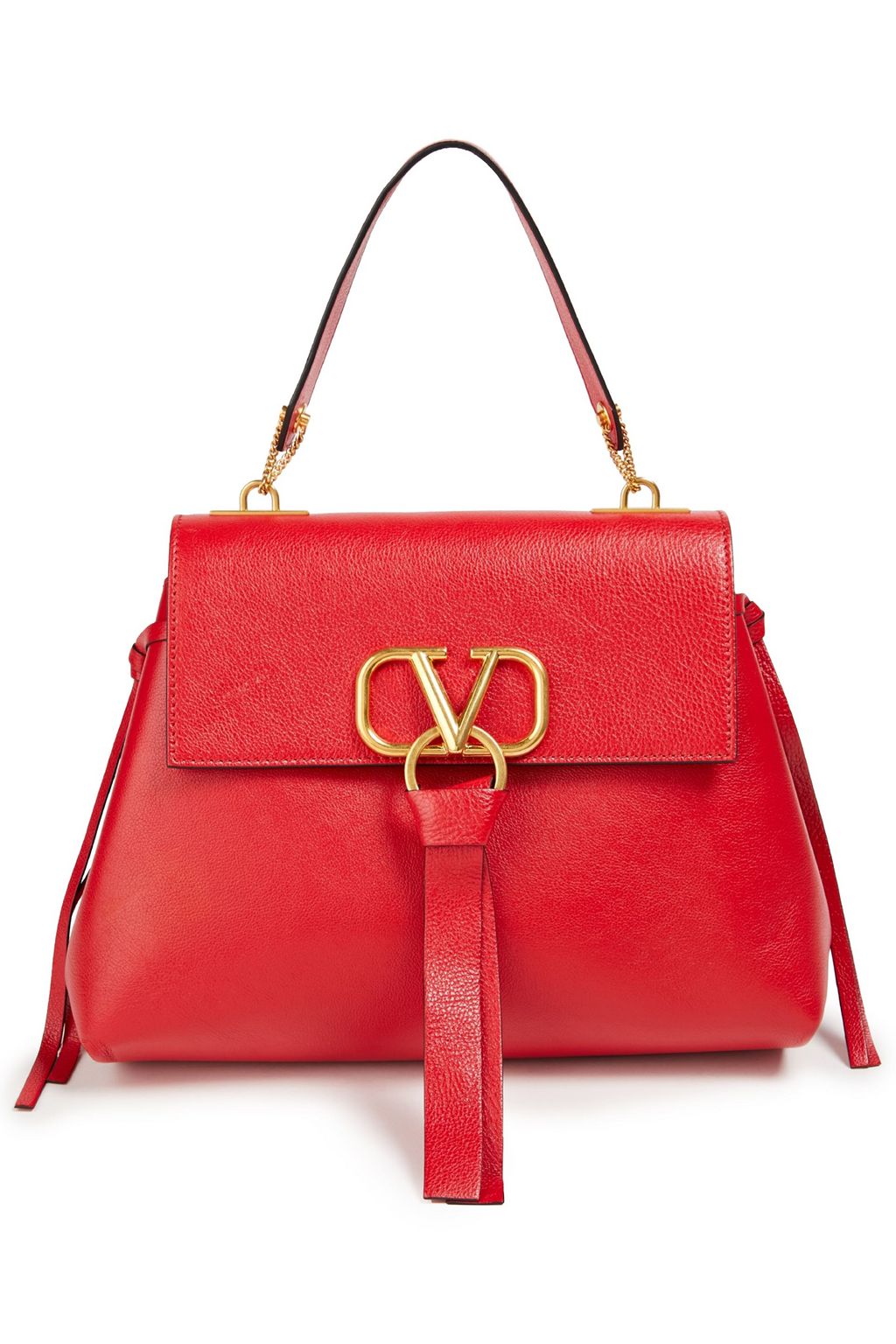 VALENTINO GARAVANI VRING textured-leather tote | THE OUTNET