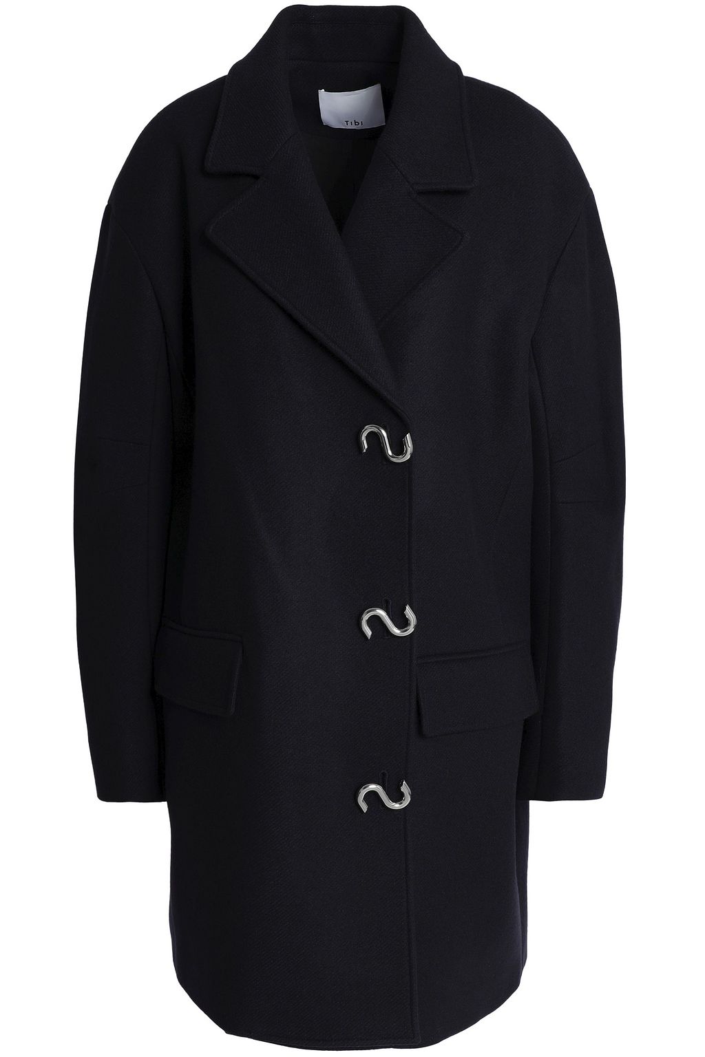 TIBI Wool-blend felt coat | THE OUTNET