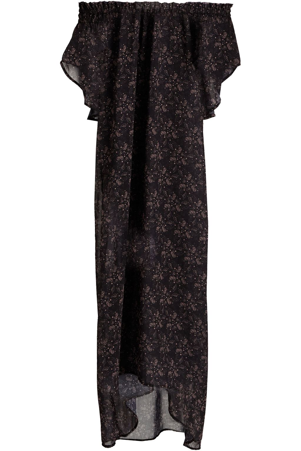 SENSI STUDIO Off-the-shoulder printed georgette maxi dress | THE OUTNET