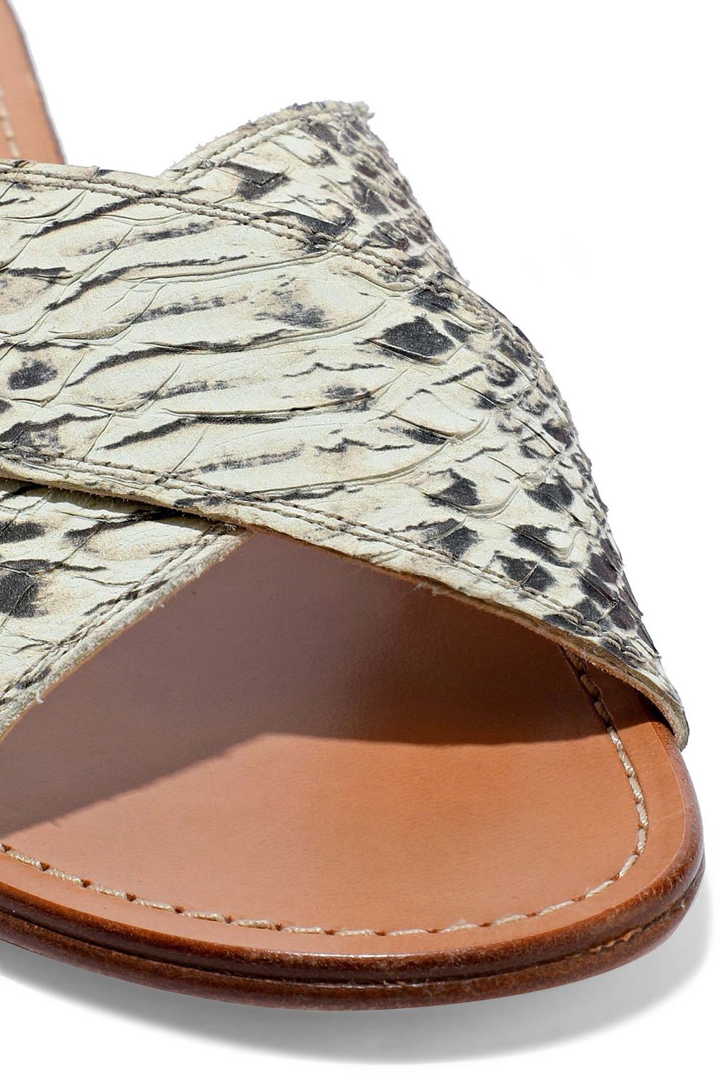 STUART WEITZMAN Byway python slides | THE OUTNET