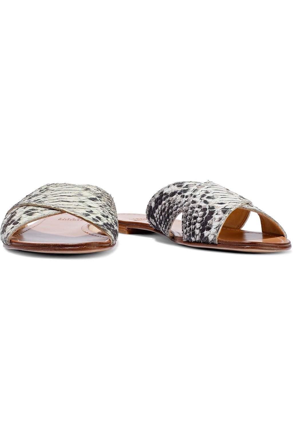 STUART WEITZMAN Byway python slides | THE OUTNET
