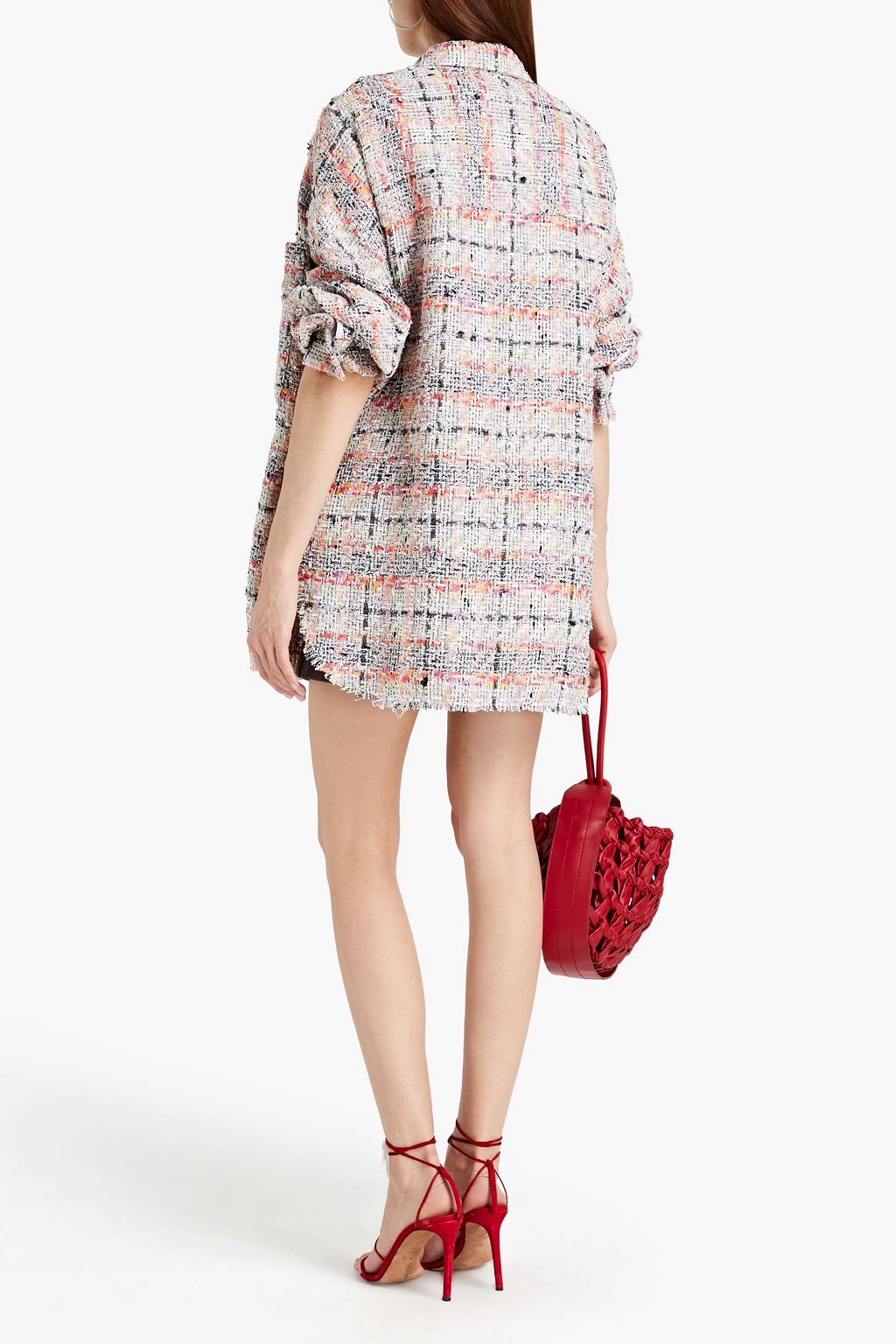 IRO Mekkie oversized tweed jacket | THE OUTNET