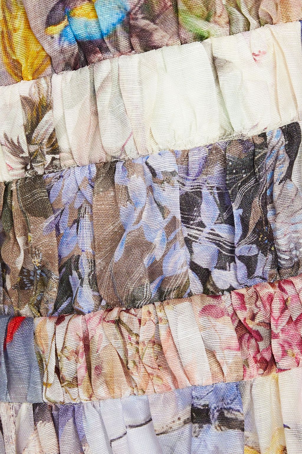 ZIMMERMANN Botanica floral-print linen and silk-blend gauze halterneck ...
