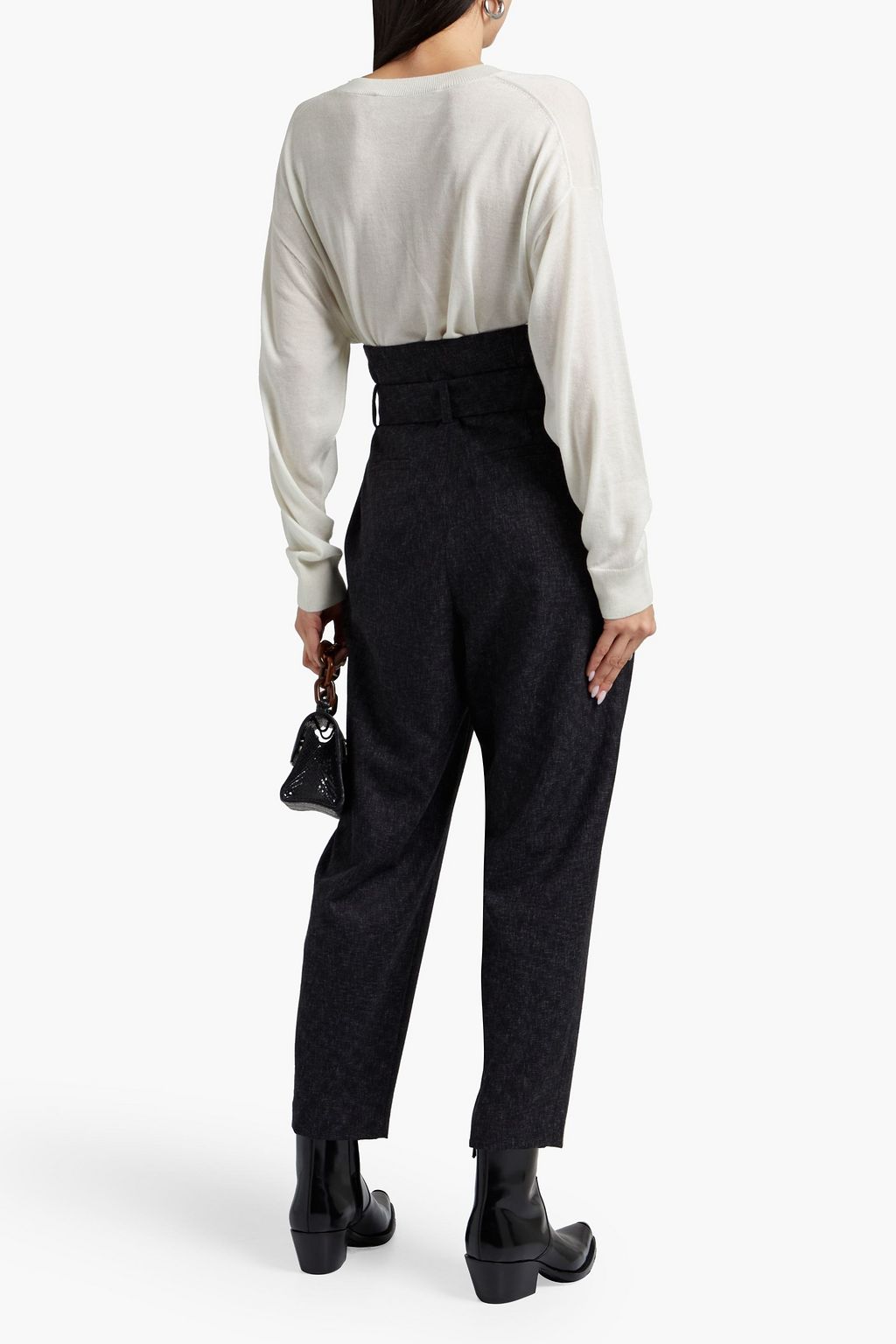 IRO Duffy modal and alpaca-blend sweater | THE OUTNET