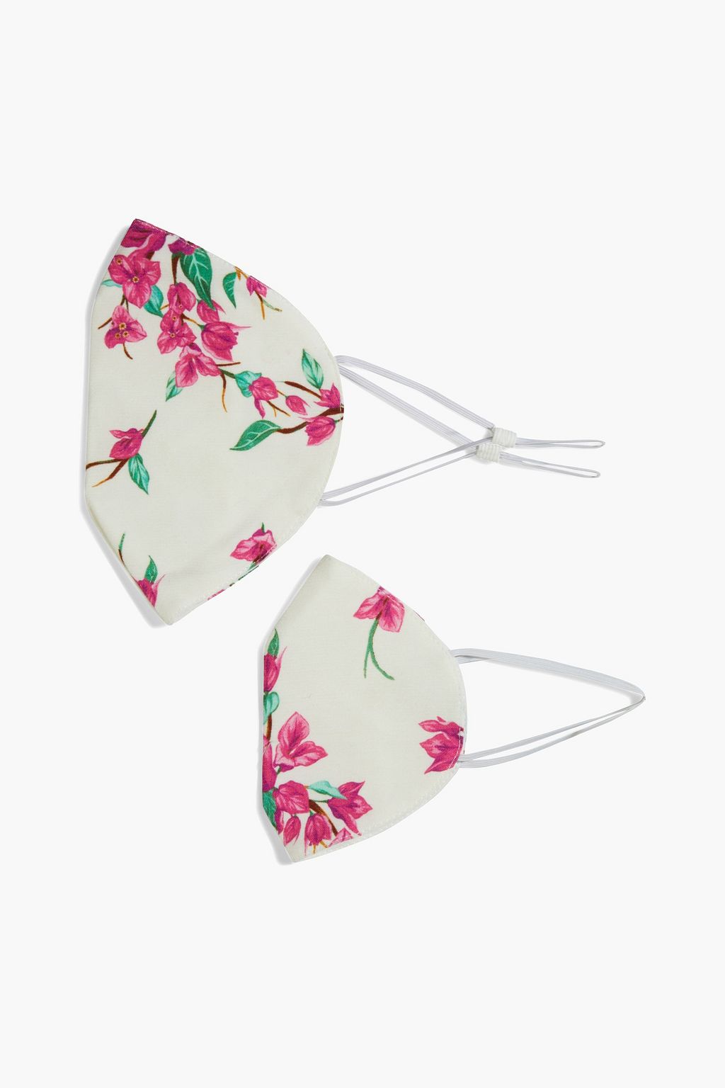 RACHEL ZOE Mommy & Mini set of two floral-print crepe face masks | Sale ...