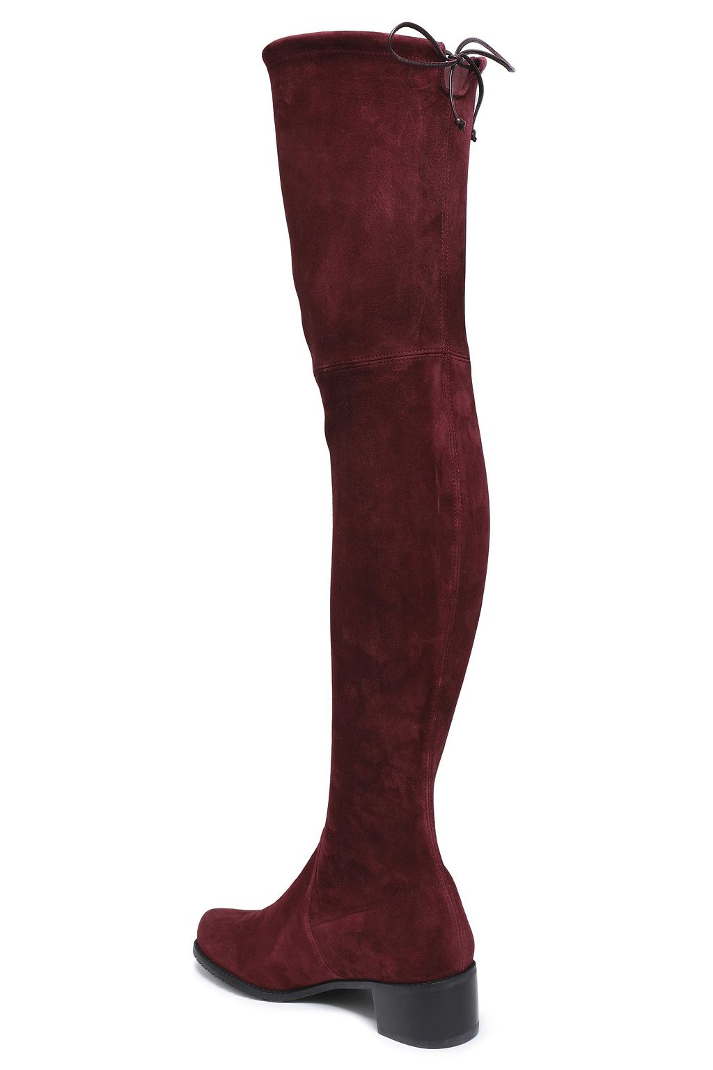 Stuart Weitzman Lace Up Stretch Suede Thigh Boots Sale Up To 70 Off
