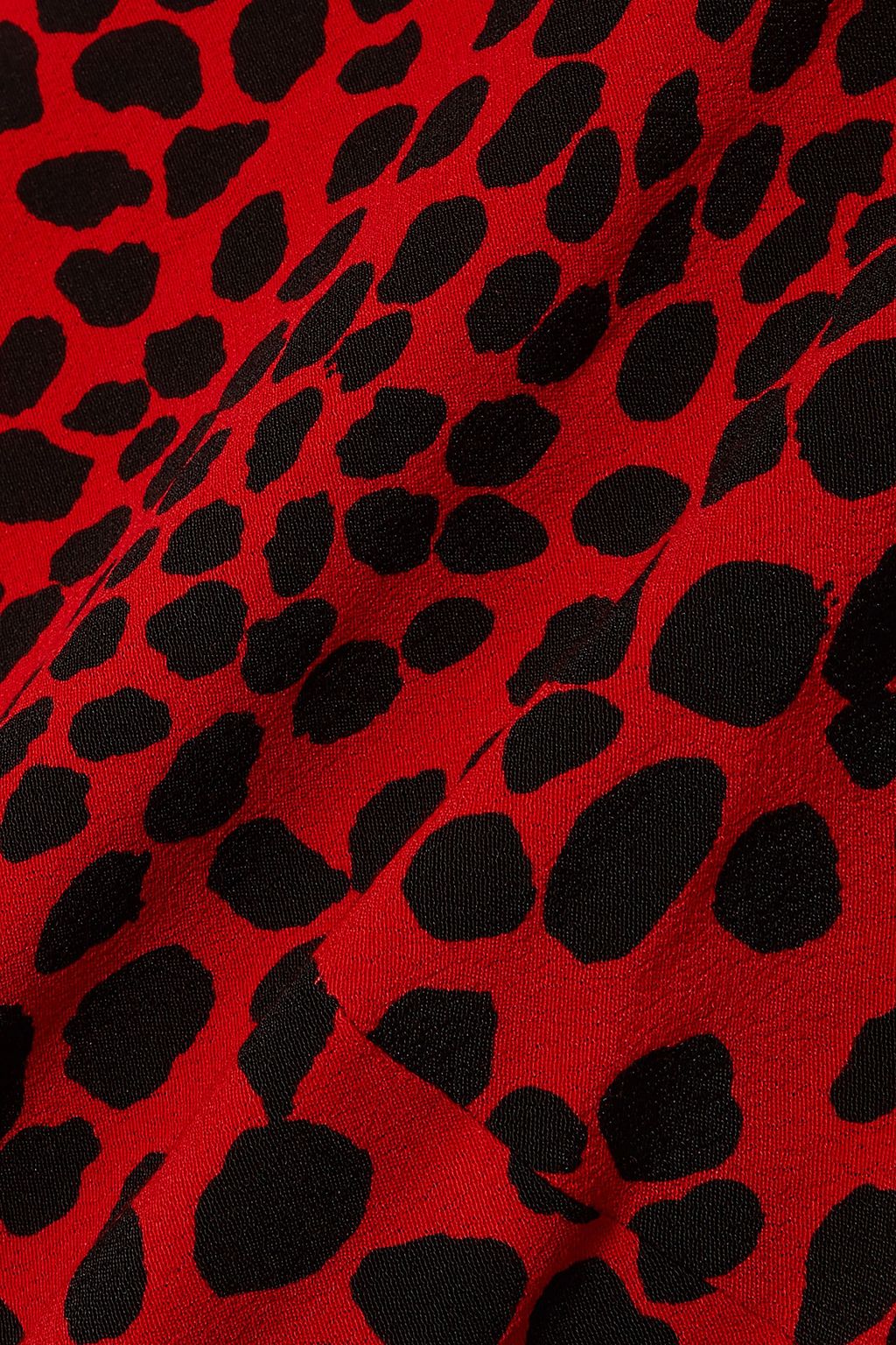 RIXO Jess animal-print crepe midi dress | THE OUTNET