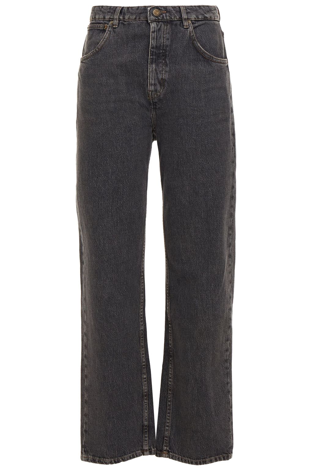 AMERICAN VINTAGE High-rise straight-leg jeans | THE OUTNET