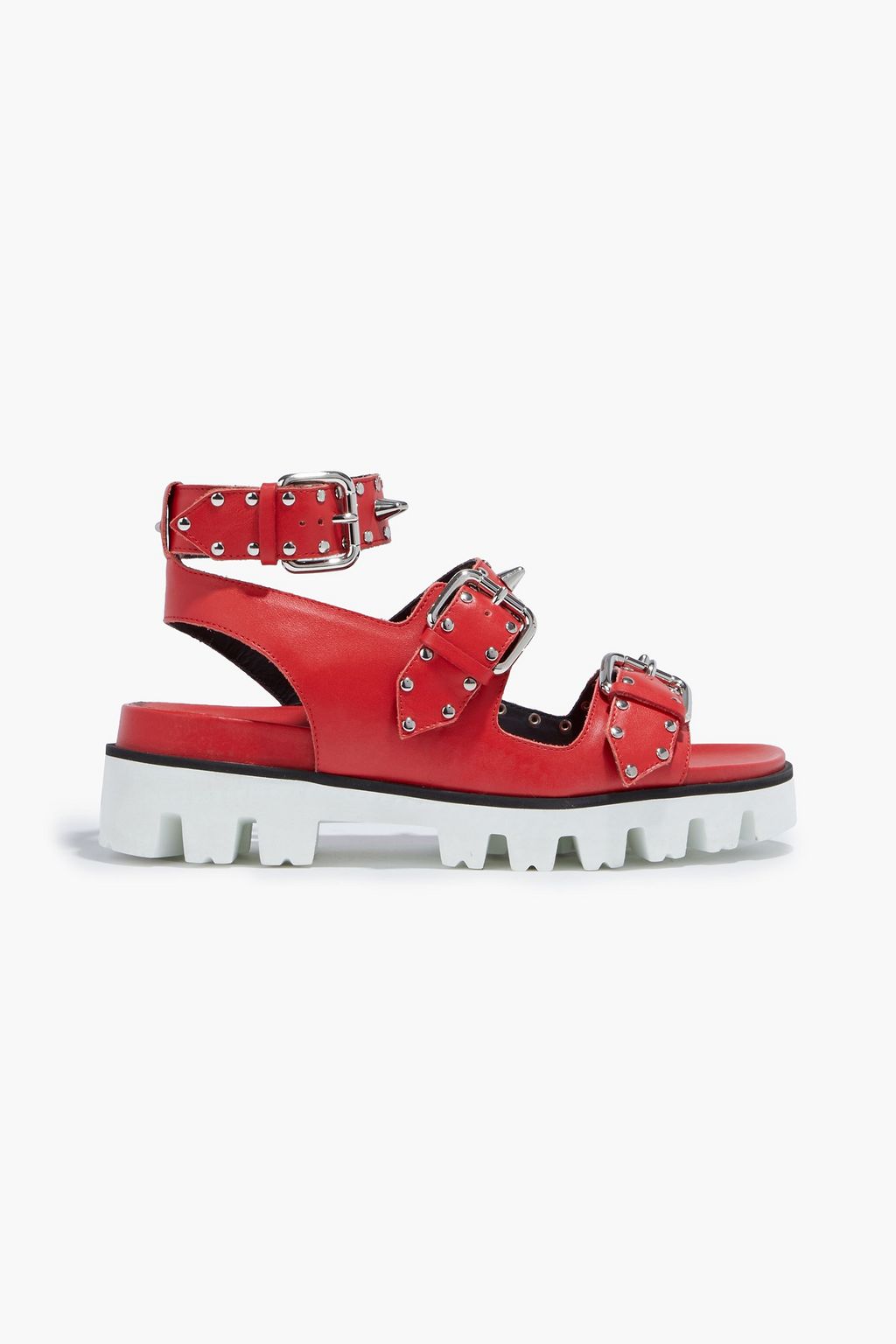 RED(V) Spiked leather sandals | THE OUTNET