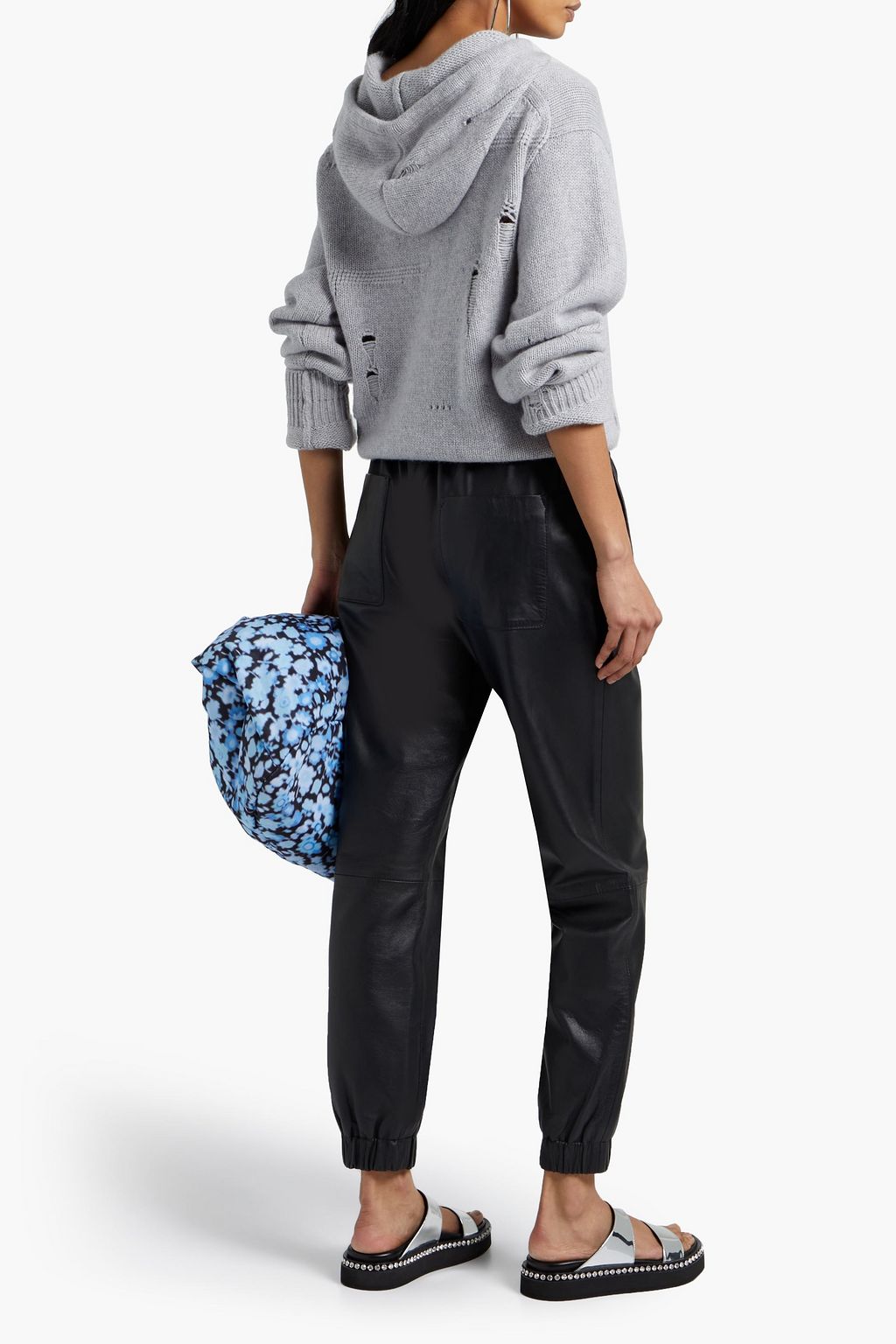 MUUBAA Skipper leather track pants | Sale up to 70% off | THE OUTNET