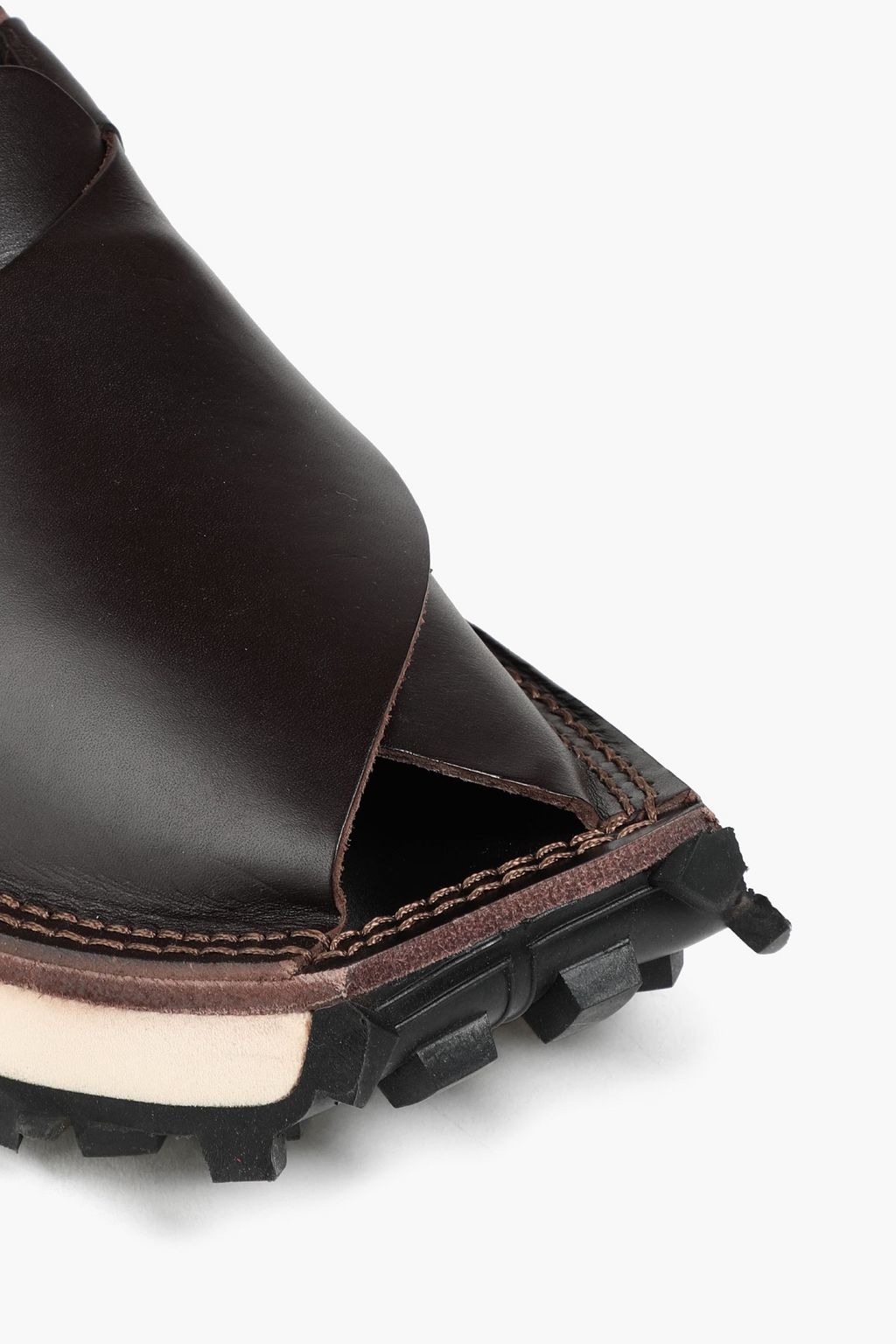 ACNE STUDIOS Leather sandals | THE OUTNET