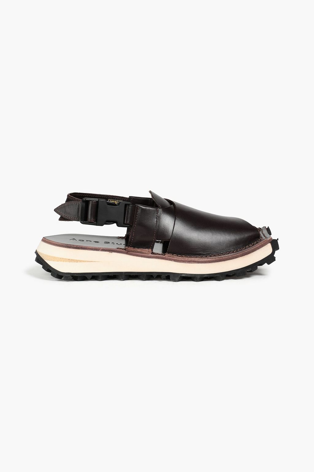ACNE STUDIOS Leather sandals | THE OUTNET