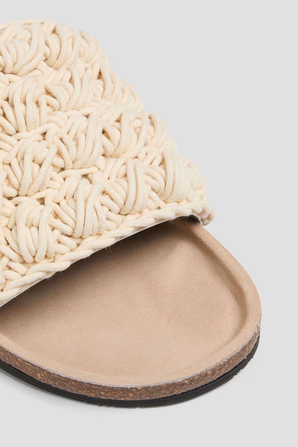 JW ANDERSON Crochet slides | THE OUTNET