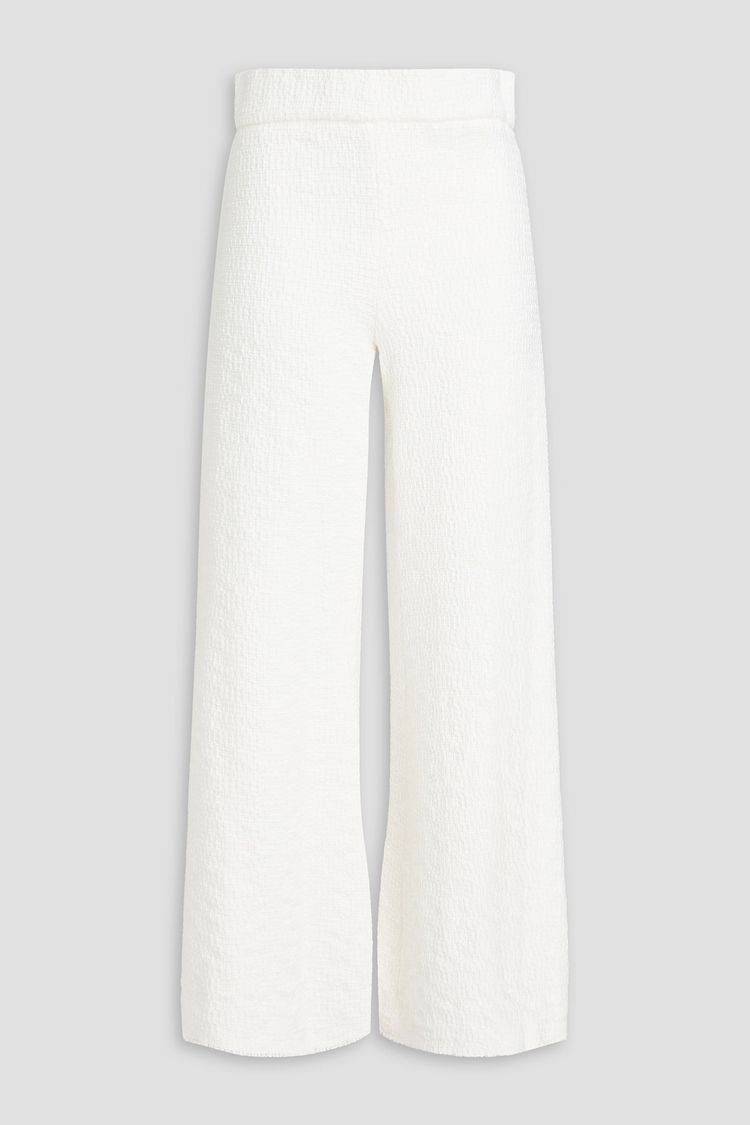 MAJE Cotton-blend tweed wide-leg pants | THE OUTNET