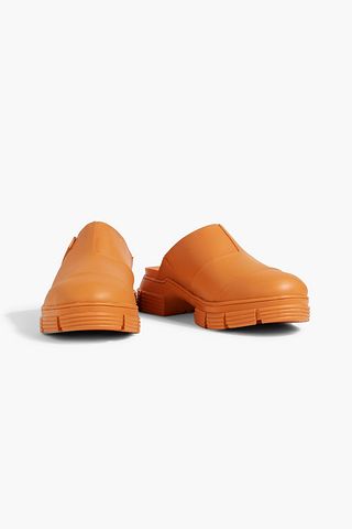 GANNI City rubber clogs | THE OUTNET
