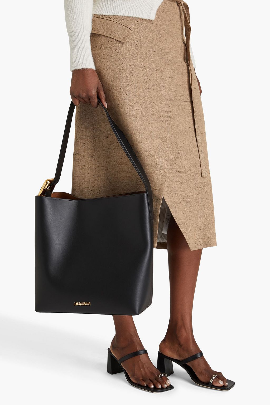 JACQUEMUS Le Regal Tote Bag aus Leder | THE OUTNET