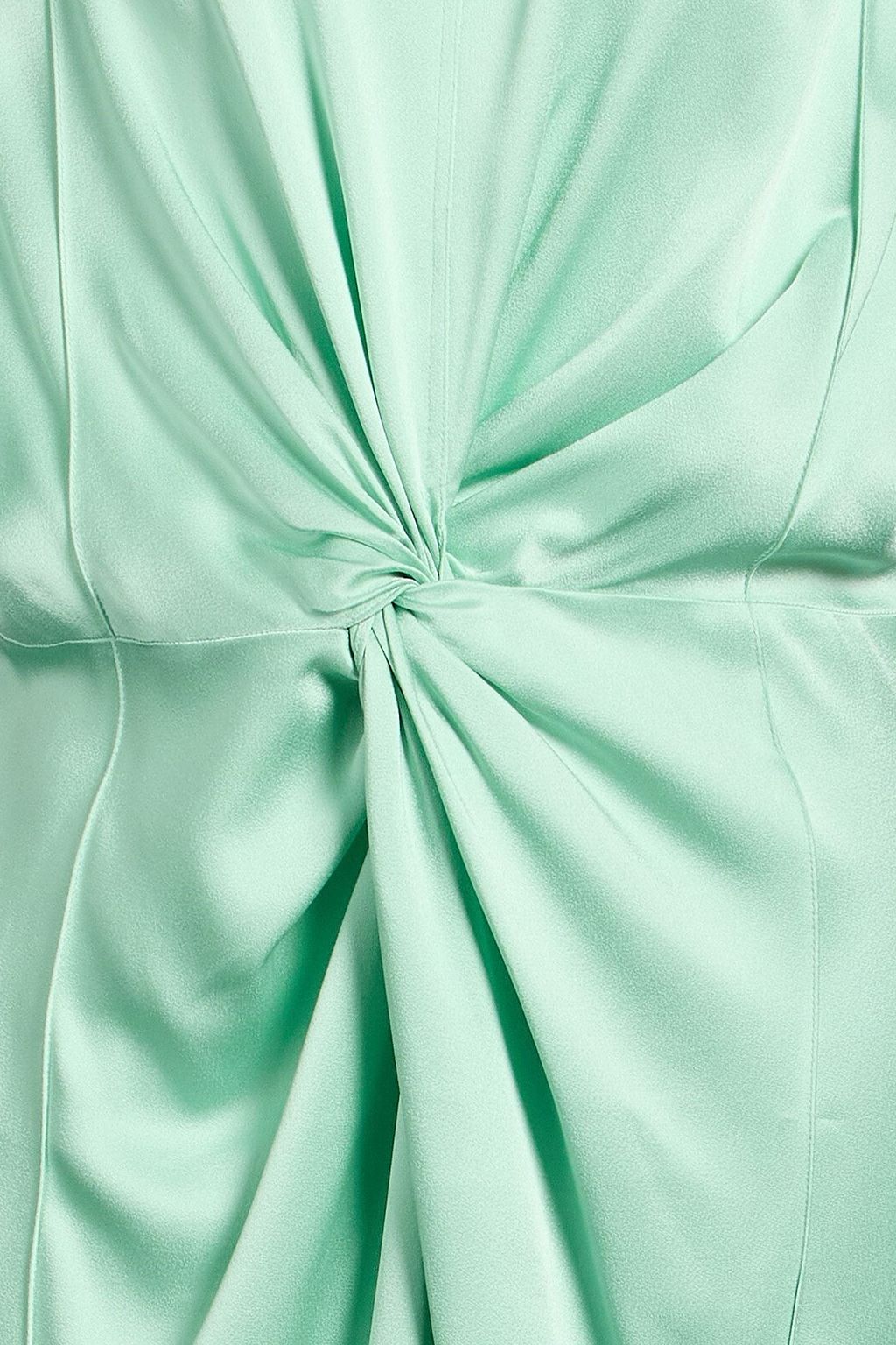 STELLA MCCARTNEY Twisted satin midi dress | THE OUTNET