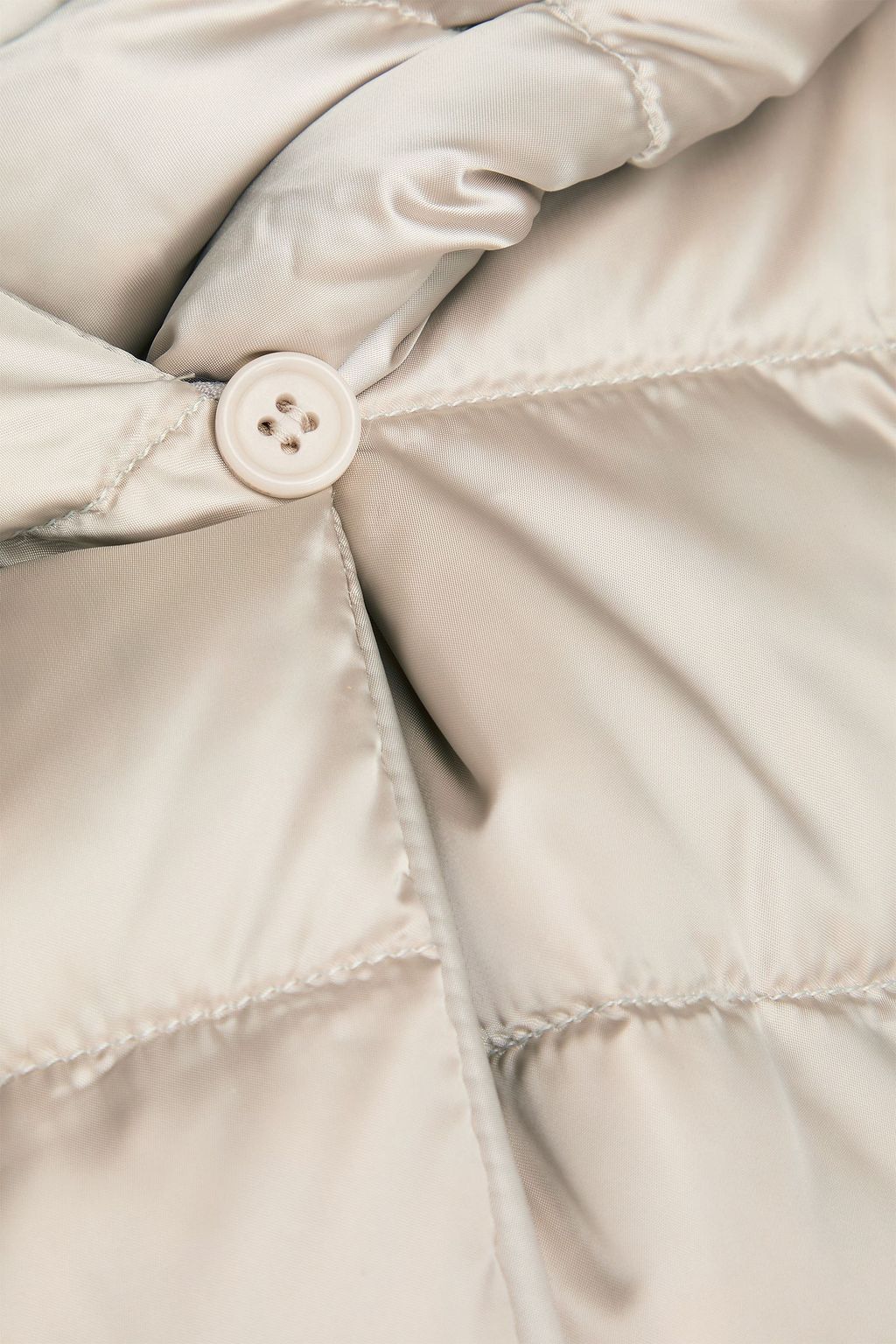 MAX MARA THE CUBE Novef Daunenmantel aus gestepptem Shell mit Kapuze ...