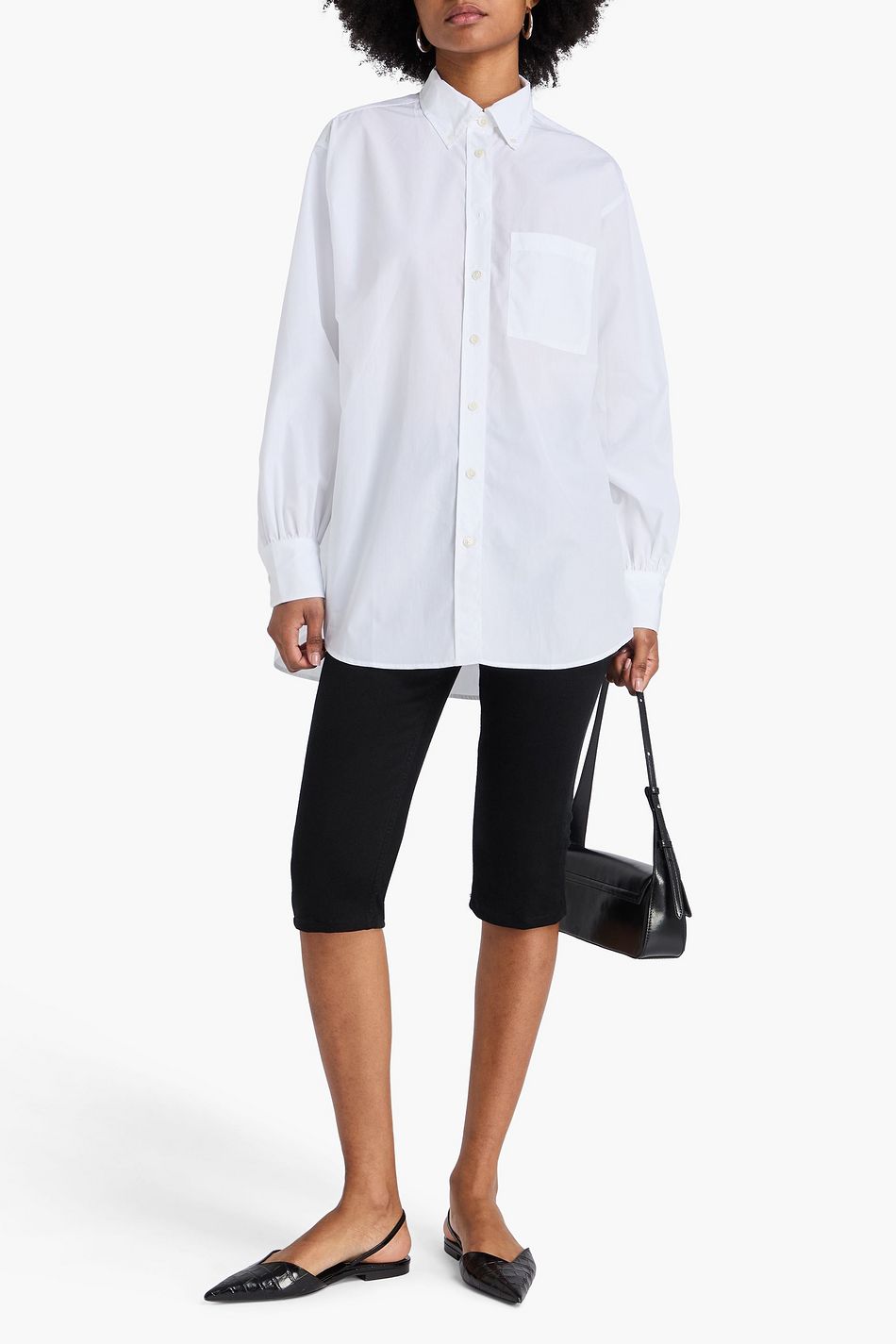 FRAME The Monday cotton-poplin shirt | THE OUTNET