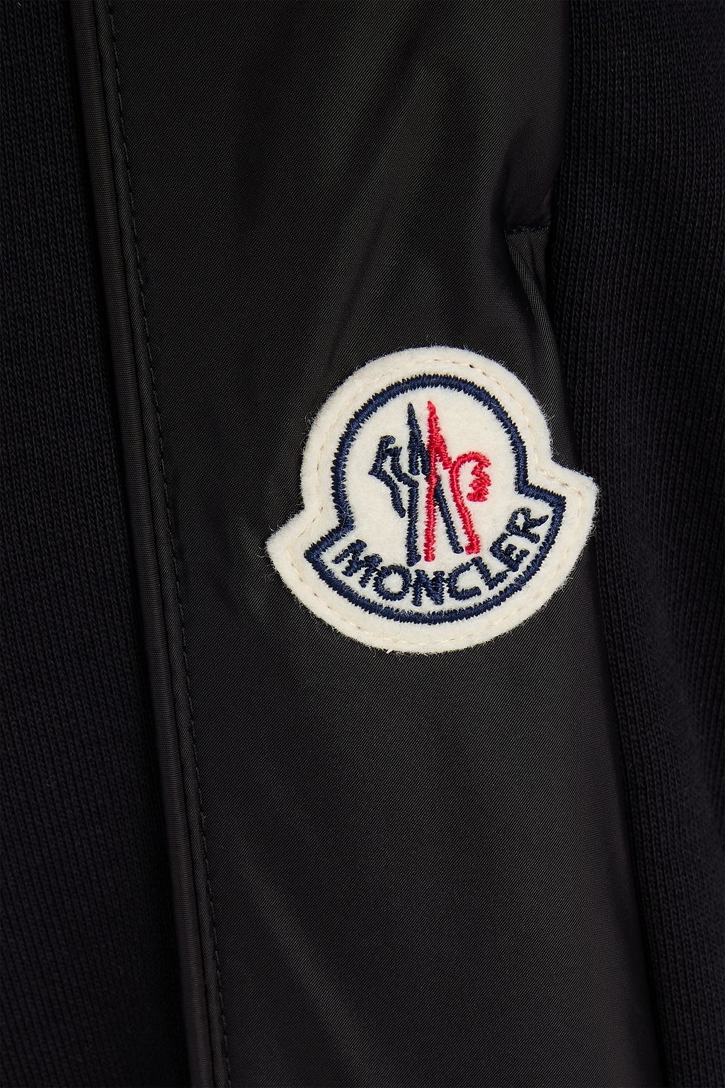 MONCLER Track Pants aus Fleece aus einer Baumwollmischung | THE OUTNET