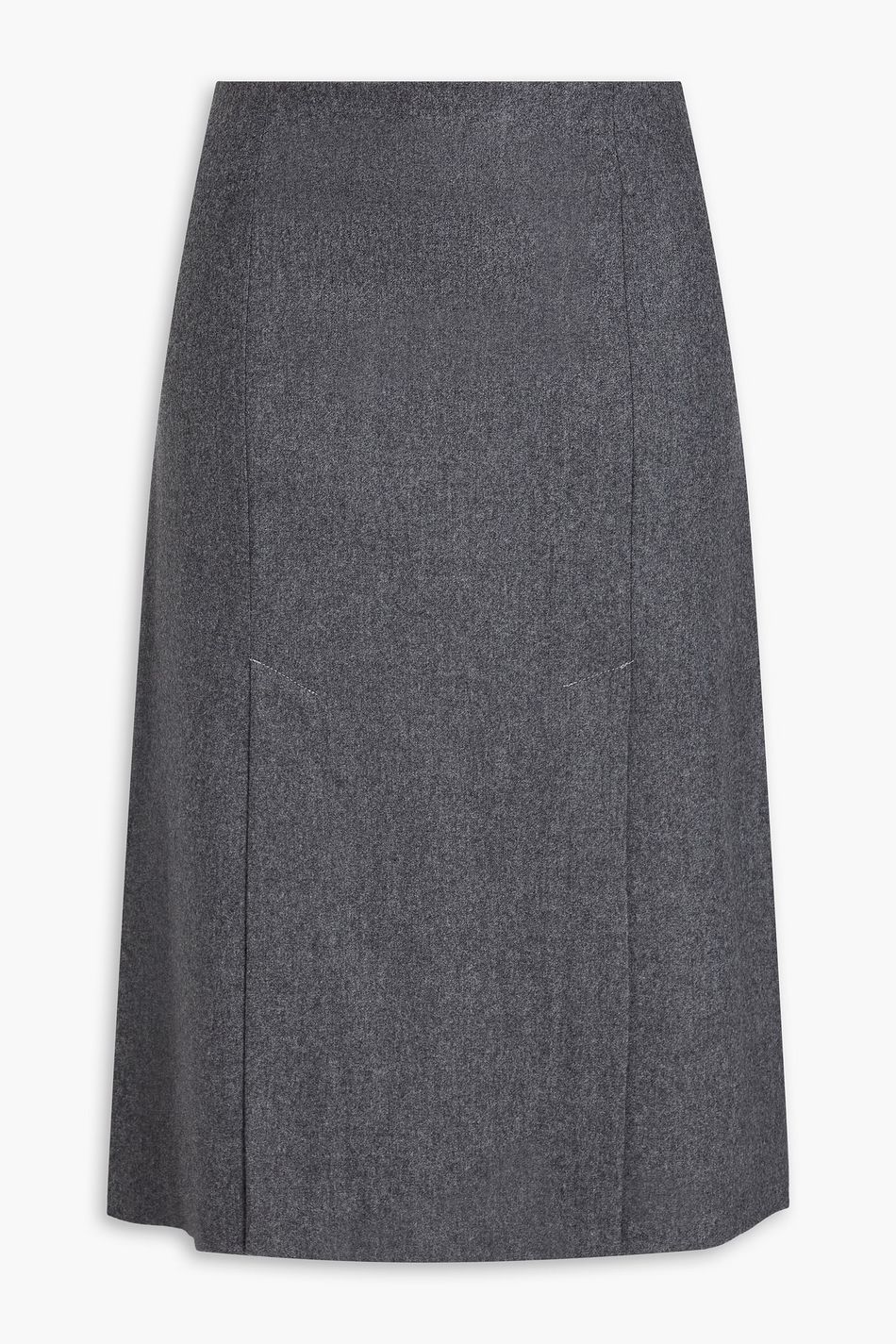 LOULOU STUDIO Helmi Rock aus Flanell aus einer Wollmischung | THE OUTNET