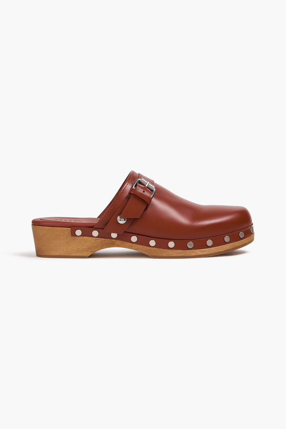ISABEL MARANT Thalie studded leather clogs | THE OUTNET