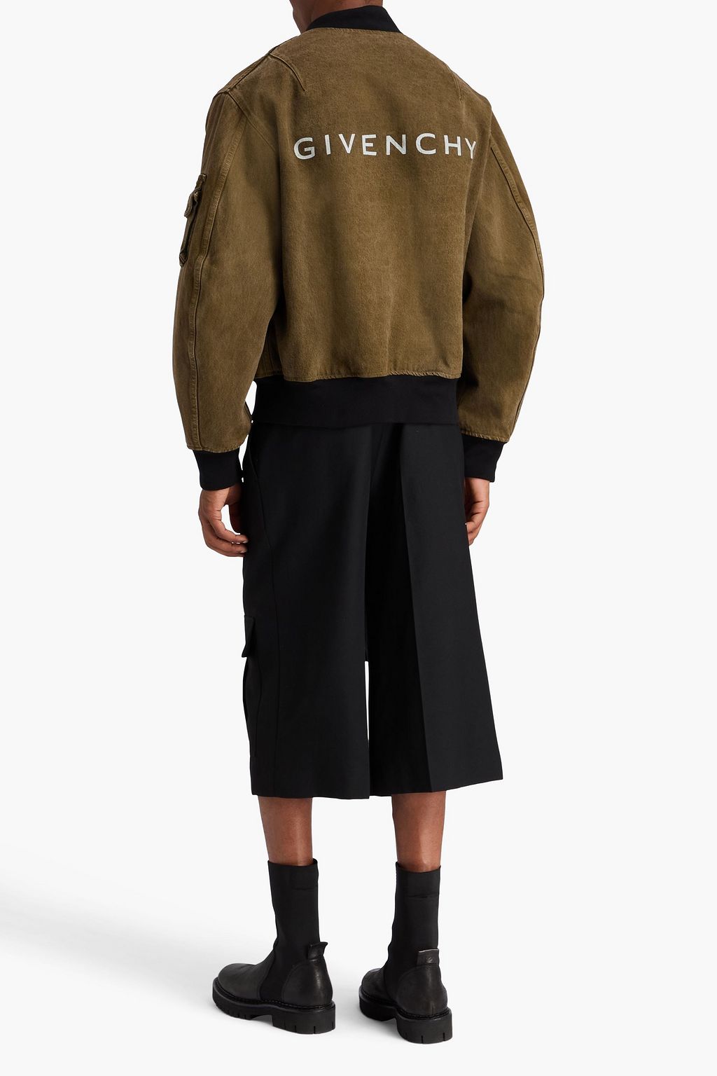 GIVENCHY Reversible denim bomber jacket | THE OUTNET