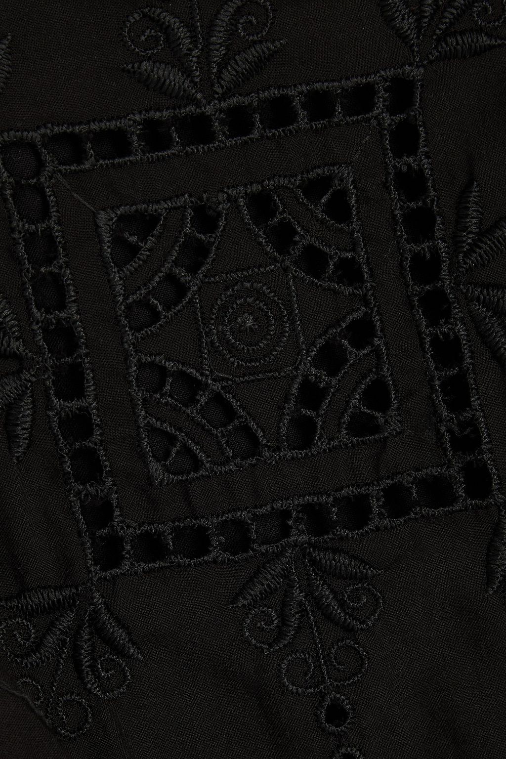 LUG VON SIGA Nova off-the-shoulder broderie anglaise cotton maxi dress ...