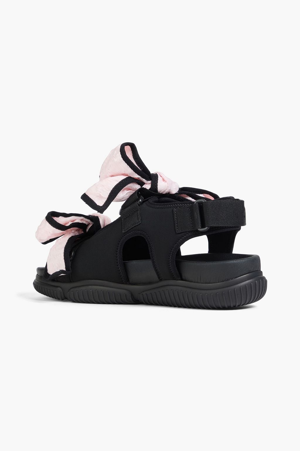 CECILIE BAHNSEN Valeria bow-detailed slingback sandals | THE OUTNET
