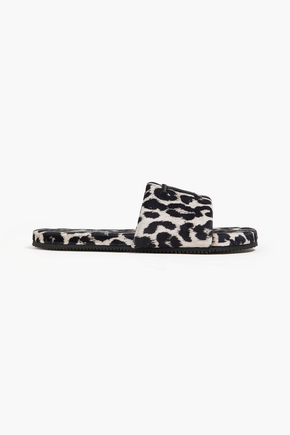 TOM FORD Leopard-print velvet slides | THE OUTNET