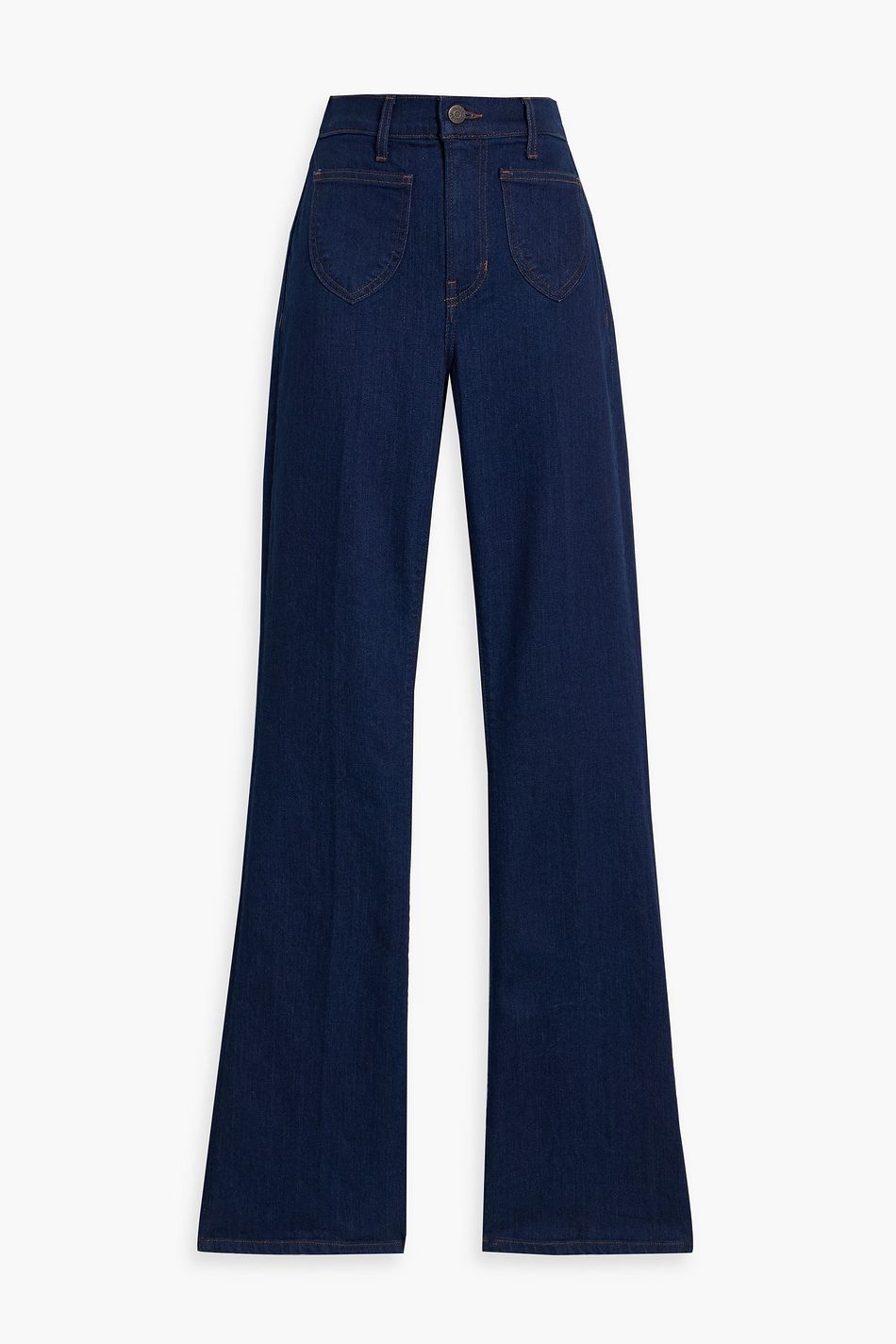 VERONICA BEARD Beverly hoch sitzende Schlagjeans | THE OUTNET