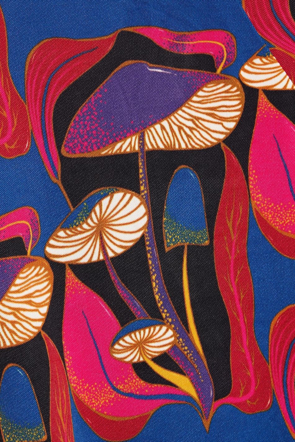 FARM RIO Cutout printed jersey midi dress | THE OUTNET