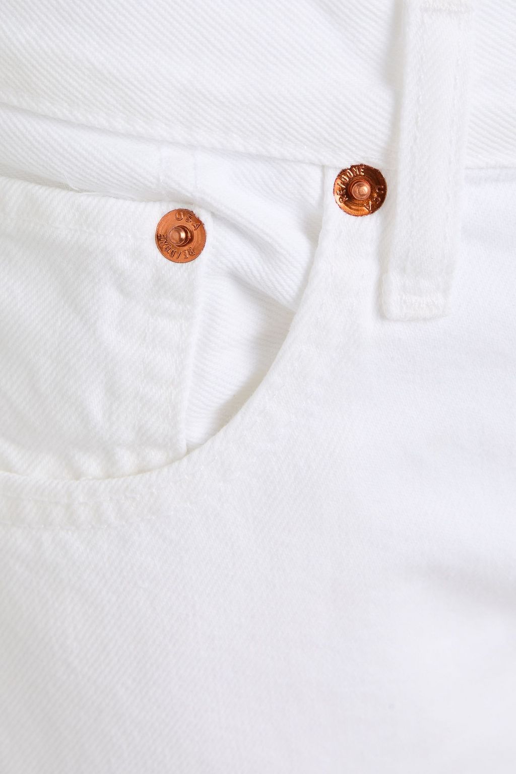 RE/DONE High-rise straight-leg jeans | THE OUTNET