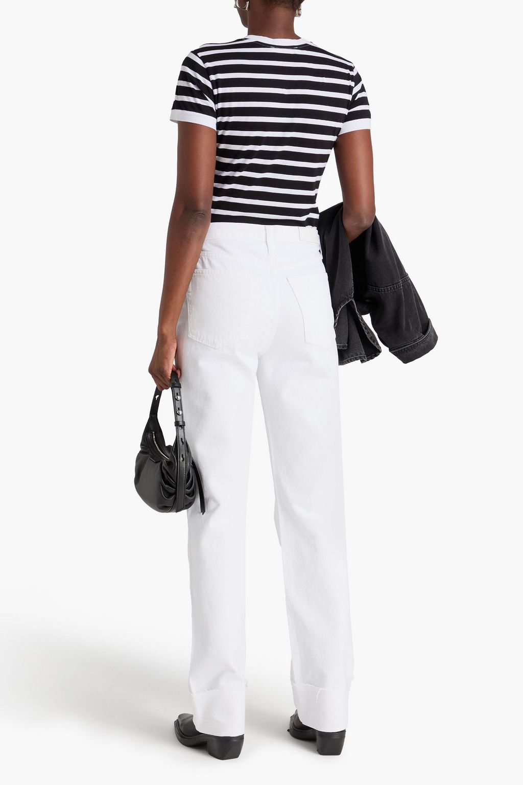 RE/DONE High-rise straight-leg jeans | THE OUTNET