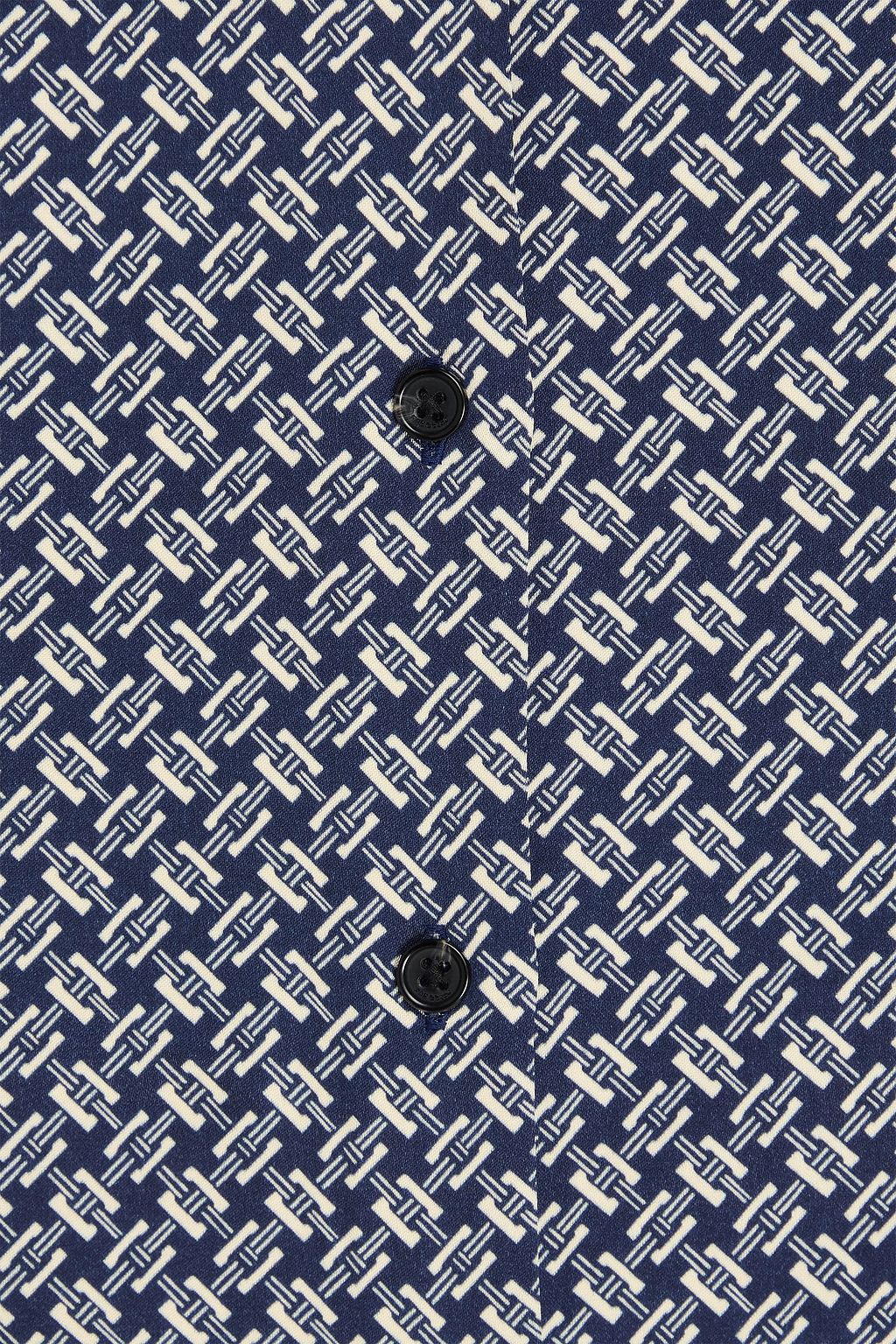 RAG & BONE Jessica printed satin shirt | THE OUTNET