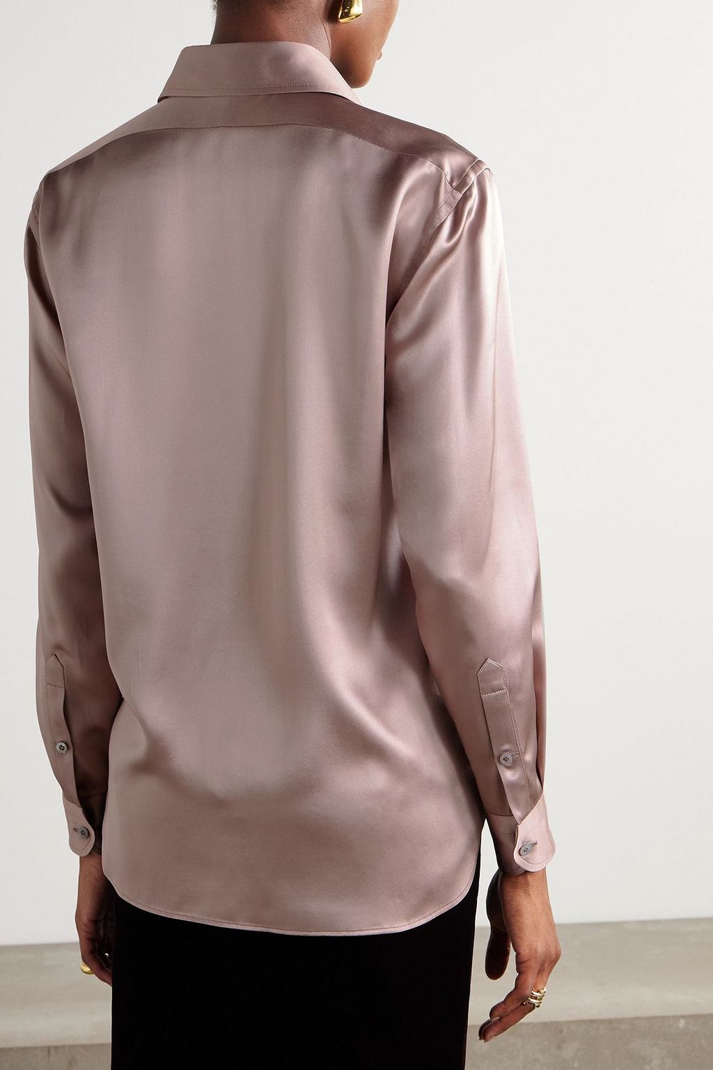 TOM FORD Silk-charmeuse shirt | THE OUTNET