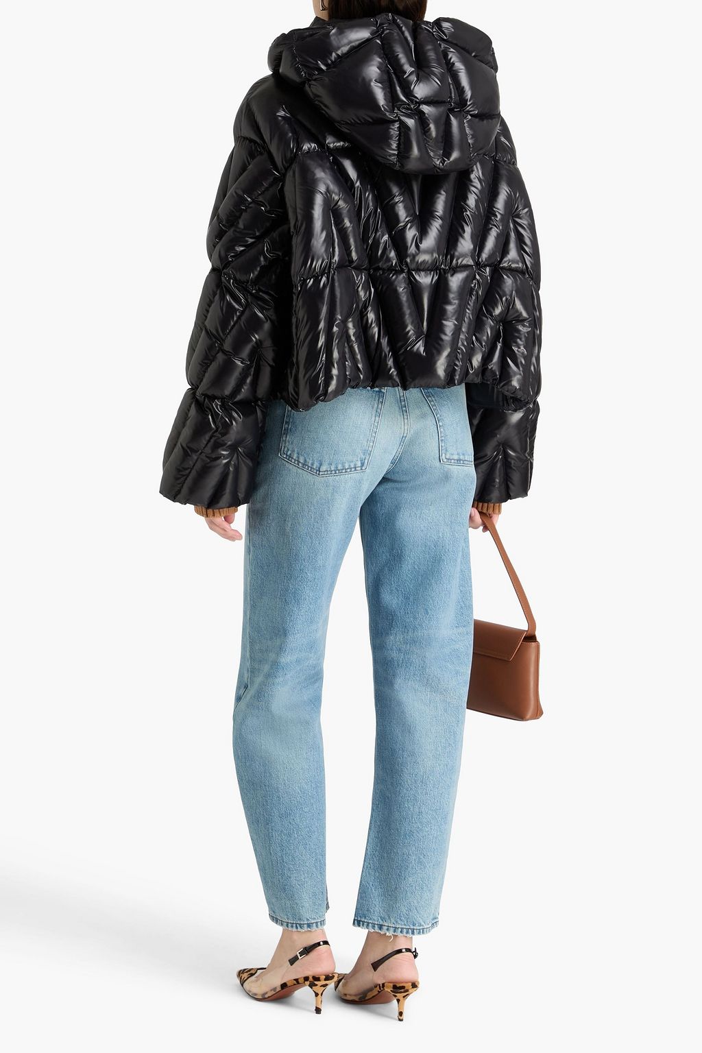 VALENTINO GARAVANI Quilted shell hooded jacket | THE OUTNET
