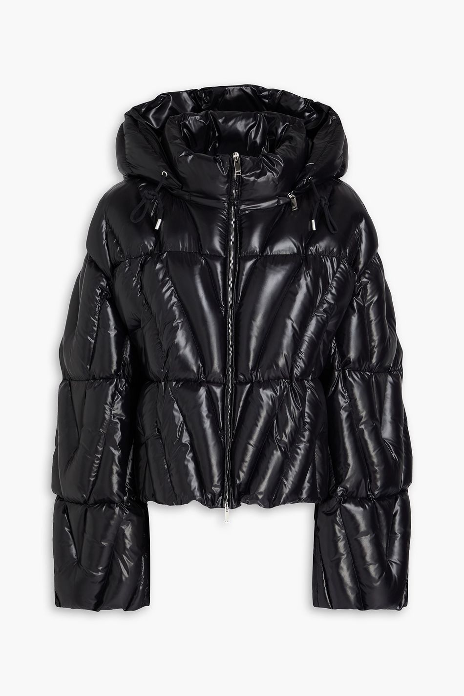VALENTINO GARAVANI Quilted shell hooded jacket | THE OUTNET