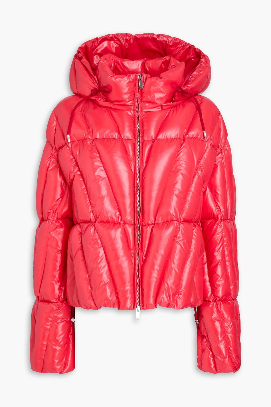 VALENTINO GARAVANI Quilted shell hooded jacket | THE OUTNET