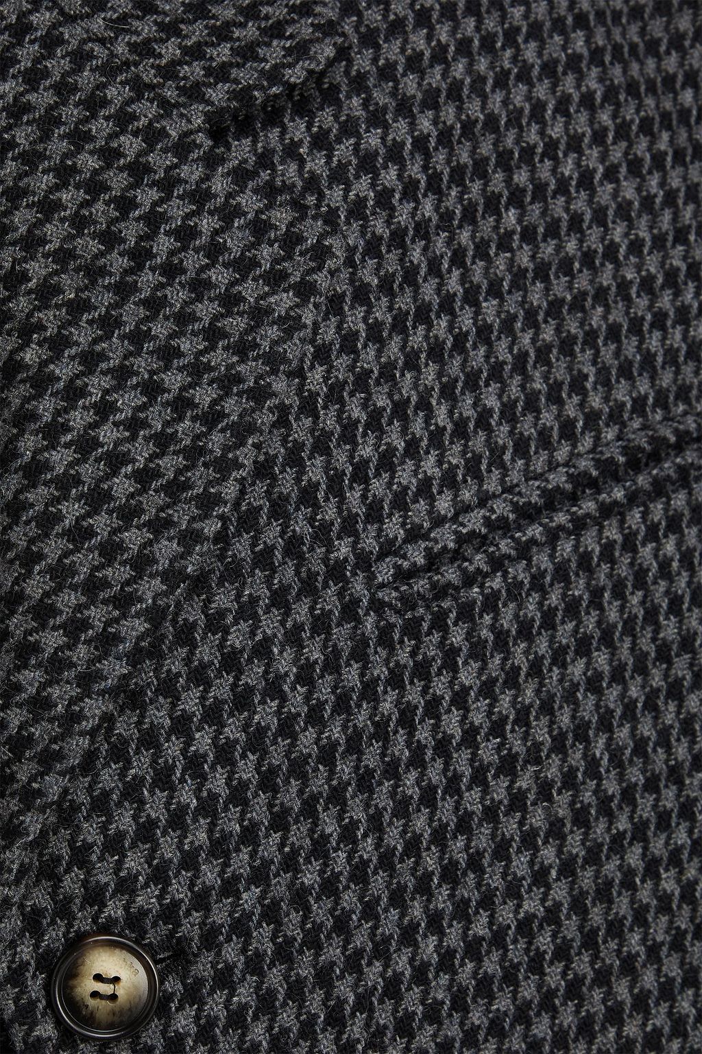 NANUSHKA Blazer aus Tweed aus einer Wollmischung mit Hahnentrittmuster ...