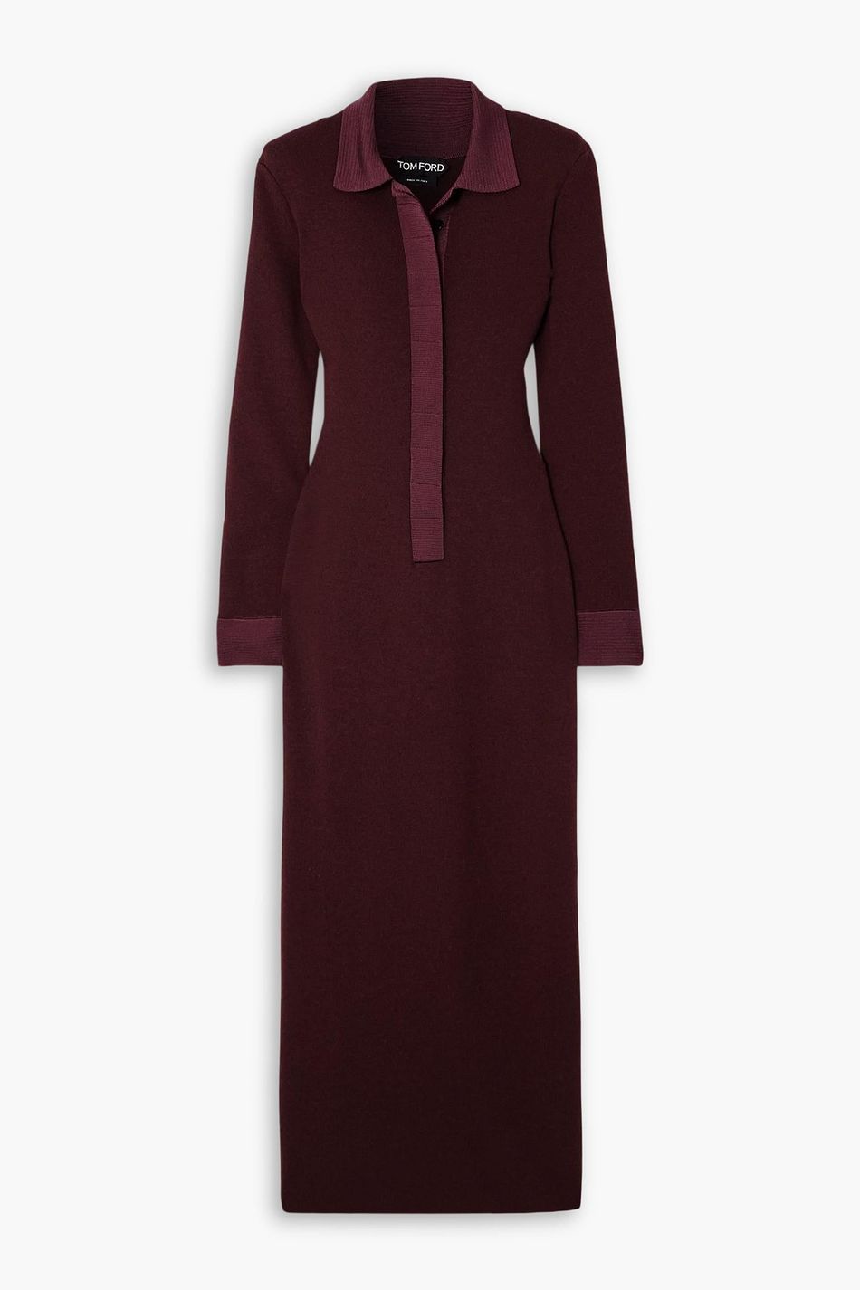 TOM FORD Wool-blend midi dress | THE OUTNET