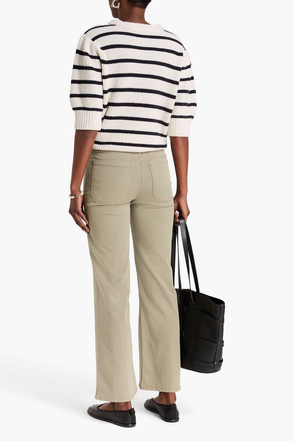 FRAME Le Slim Palazzo high-rise wide-leg jeans | THE OUTNET