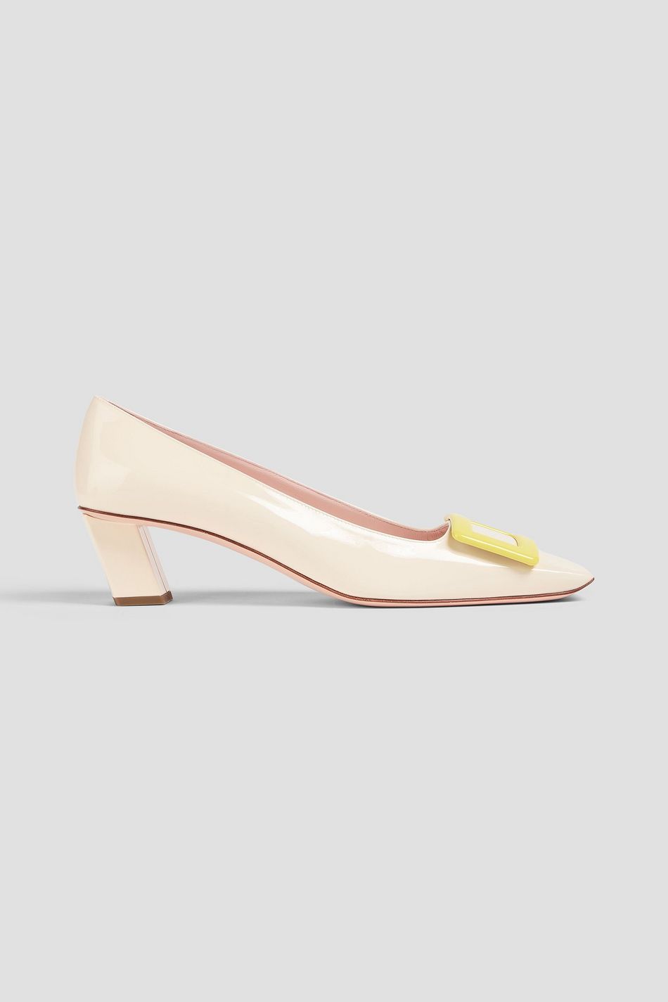 ROGER VIVIER Pumps aus Lackleder mit Verzierung | THE OUTNET