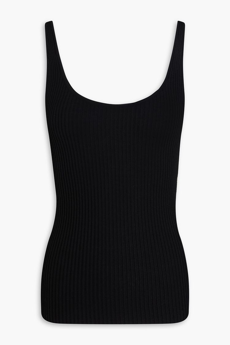 THEORY Ribbed merino wool tank | THE OUTNET
