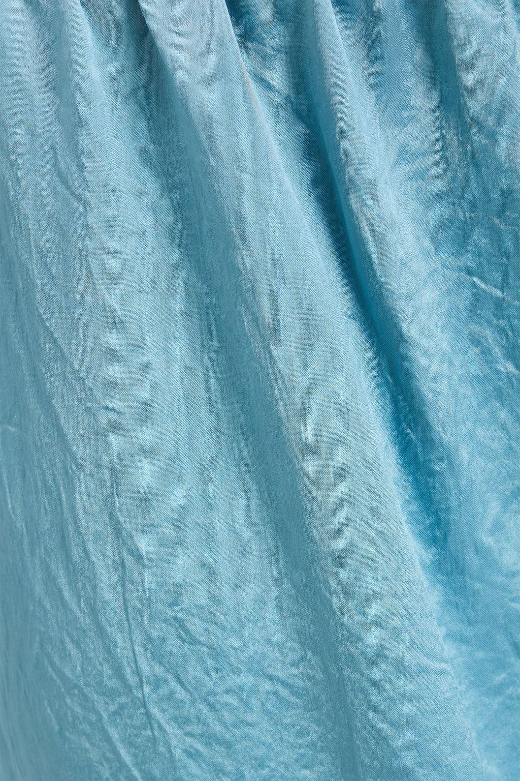 NANUSHKA Brenda satin wide-leg pants | THE OUTNET