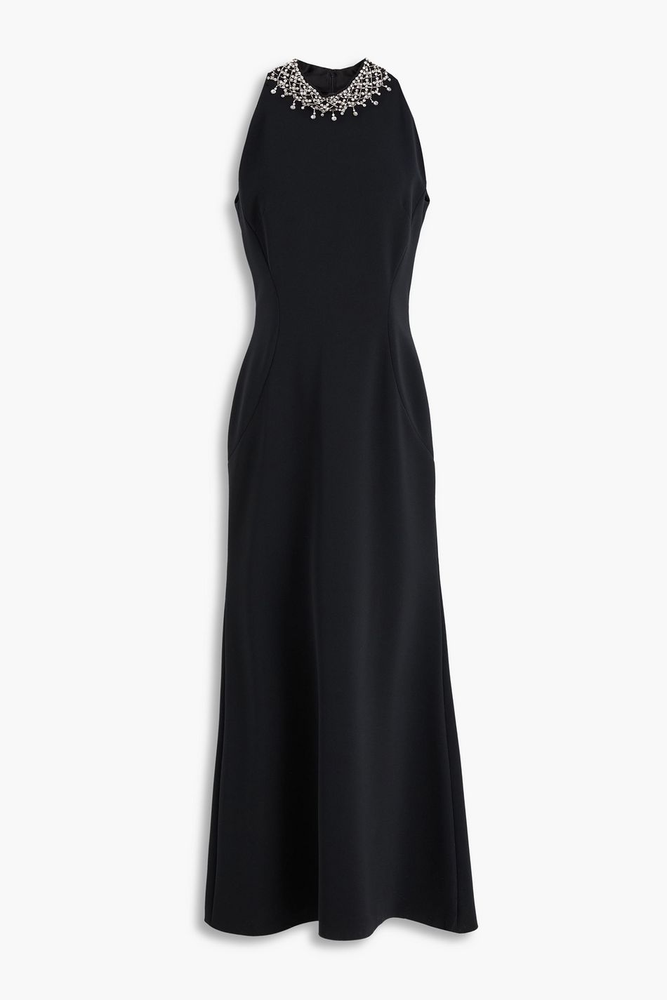 JENNY PACKHAM Crystal-embellished crepe gown | THE OUTNET
