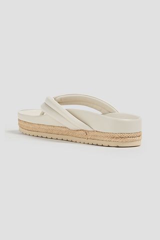 VINCE. Forest leather sandals | THE OUTNET