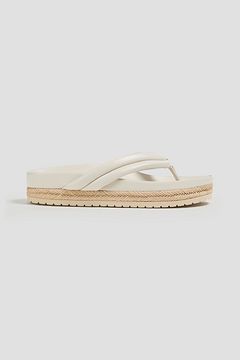 VINCE. Forest leather sandals | THE OUTNET